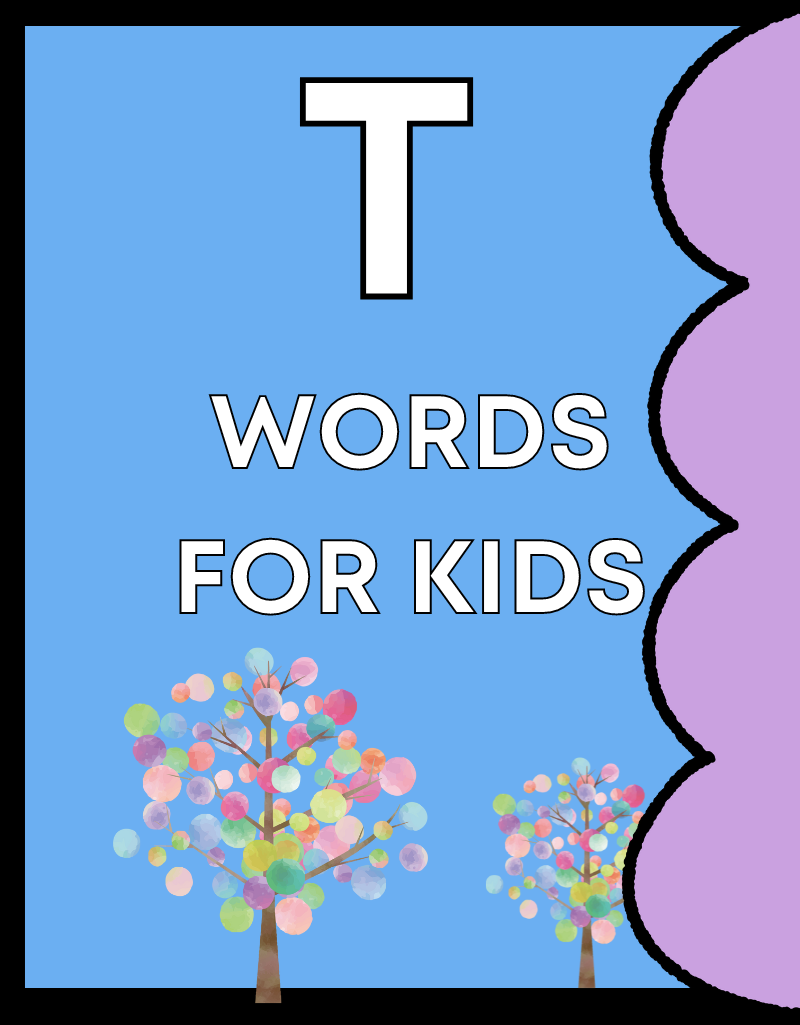 Words For Kids A Z Word Lists Free Resources Words For Kids A Z Word Lists Free Resources